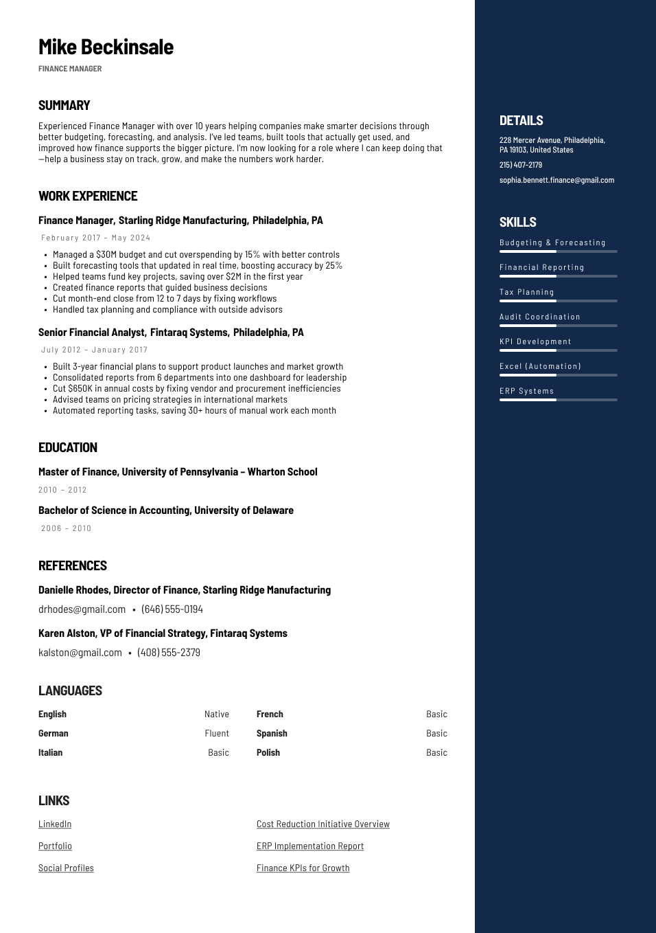 Create a Resume Your Way - Online Resume Builder